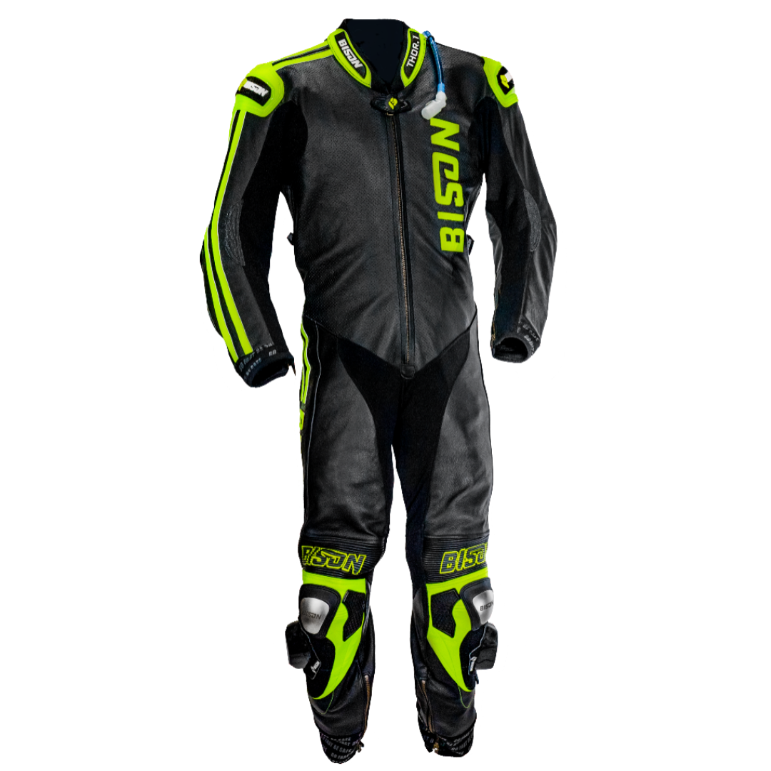 Bison Bright Future Colorway Thor.2 Motorcycle Racing Suit – Bison Track