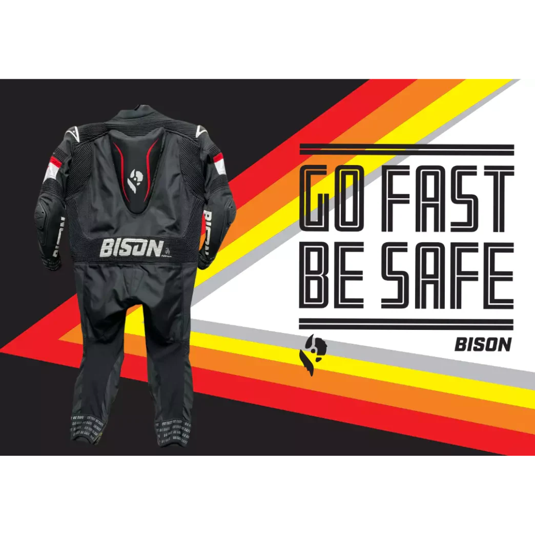Bison Vegan Custom Motorcycle Racing Suit – Bison Track