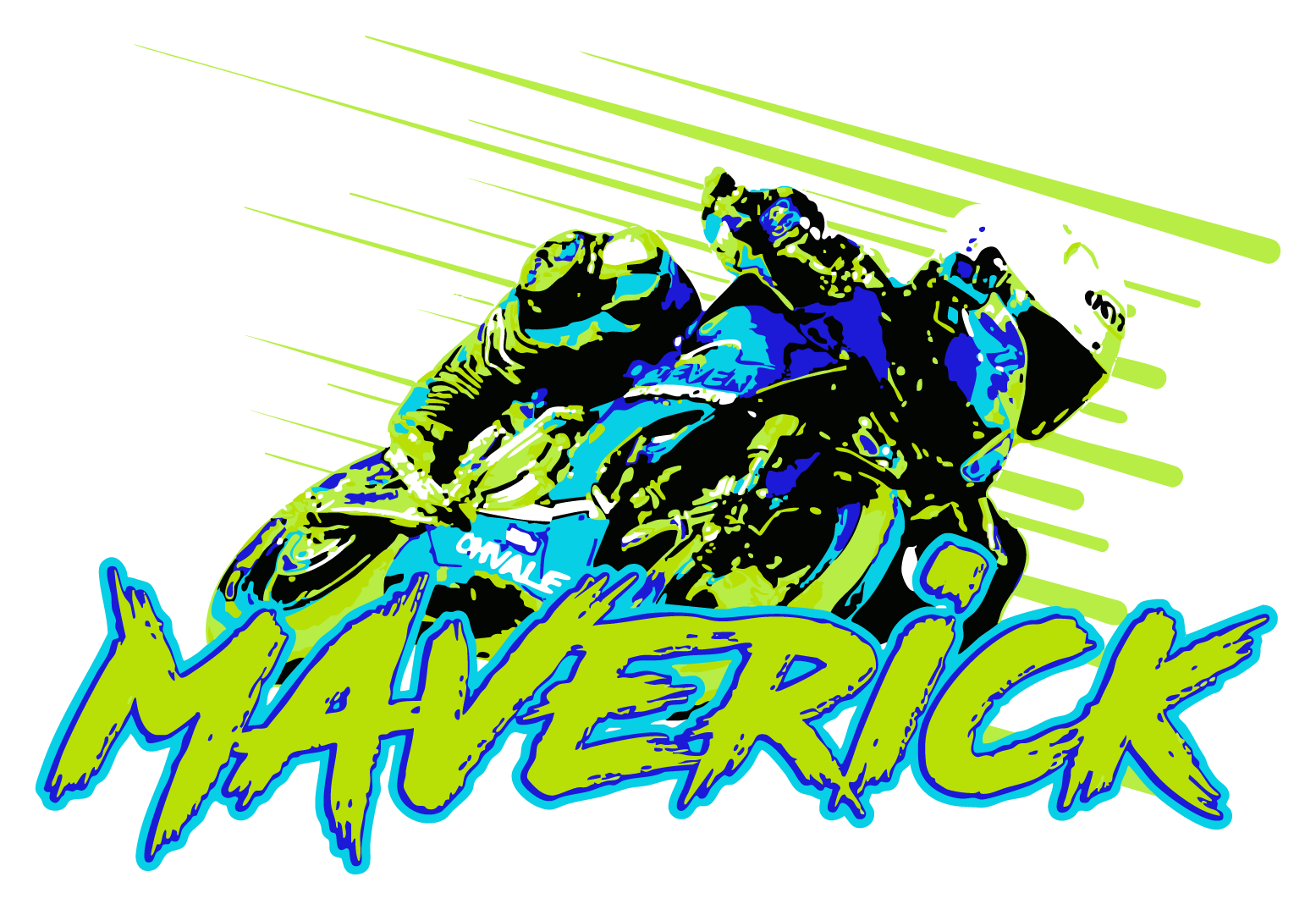 Maverick Johnson Stickers – Bison Track