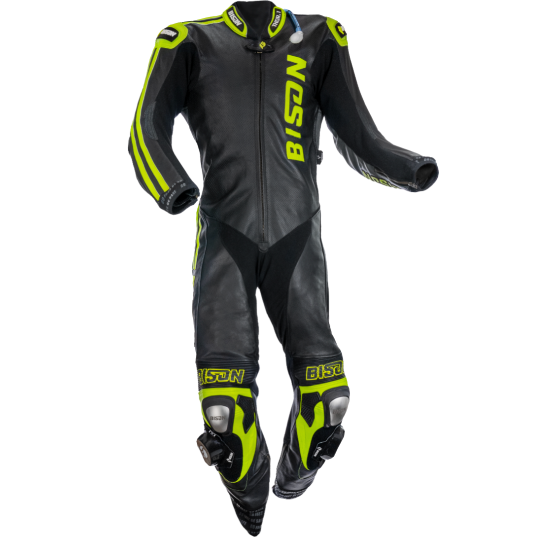 Bison Bright Future Colorway Thor.2 Motorcycle Racing Suit – Bison Track