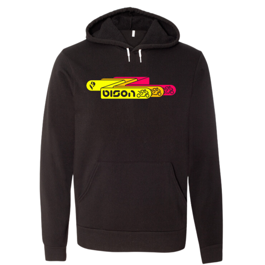 Bison The Grid Pullover Hoodie – Bison Track